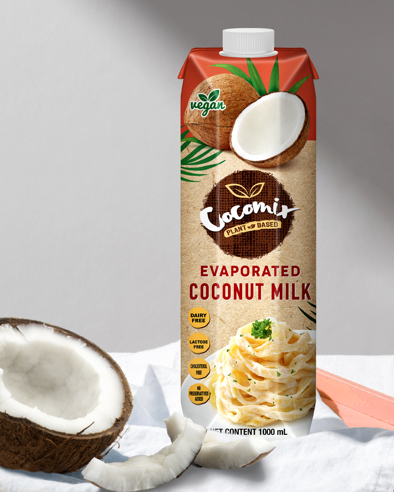 Cocomix Evaporated Coconut Milk