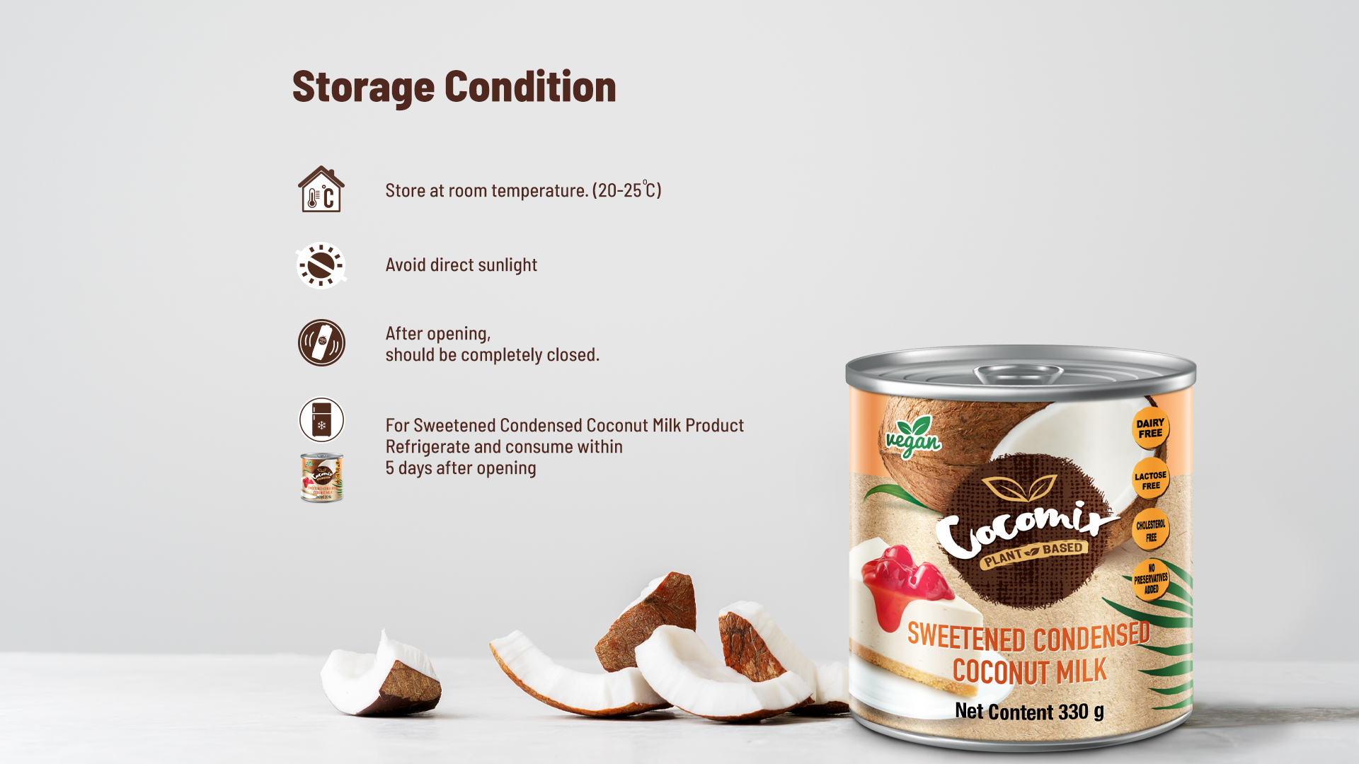 Cocomix Sweetened Condensed Coconut Milk